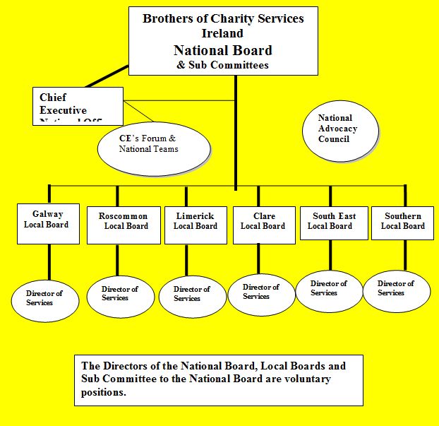 Brothers of Charity Services Ireland - Organisational Structure